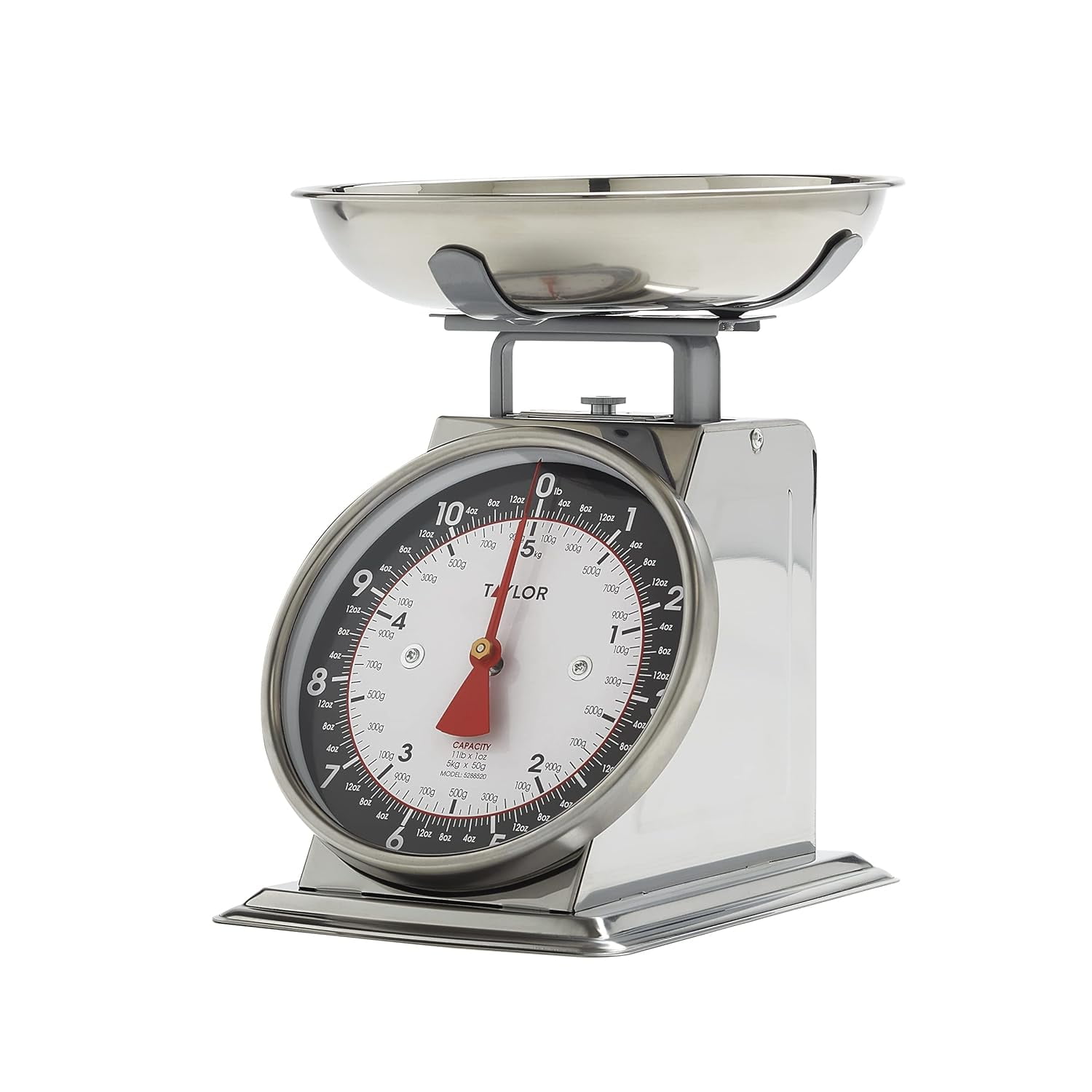 Kitchen Food Scale with Mechanical Weighing Bowl, Capacity of 11lbs ...