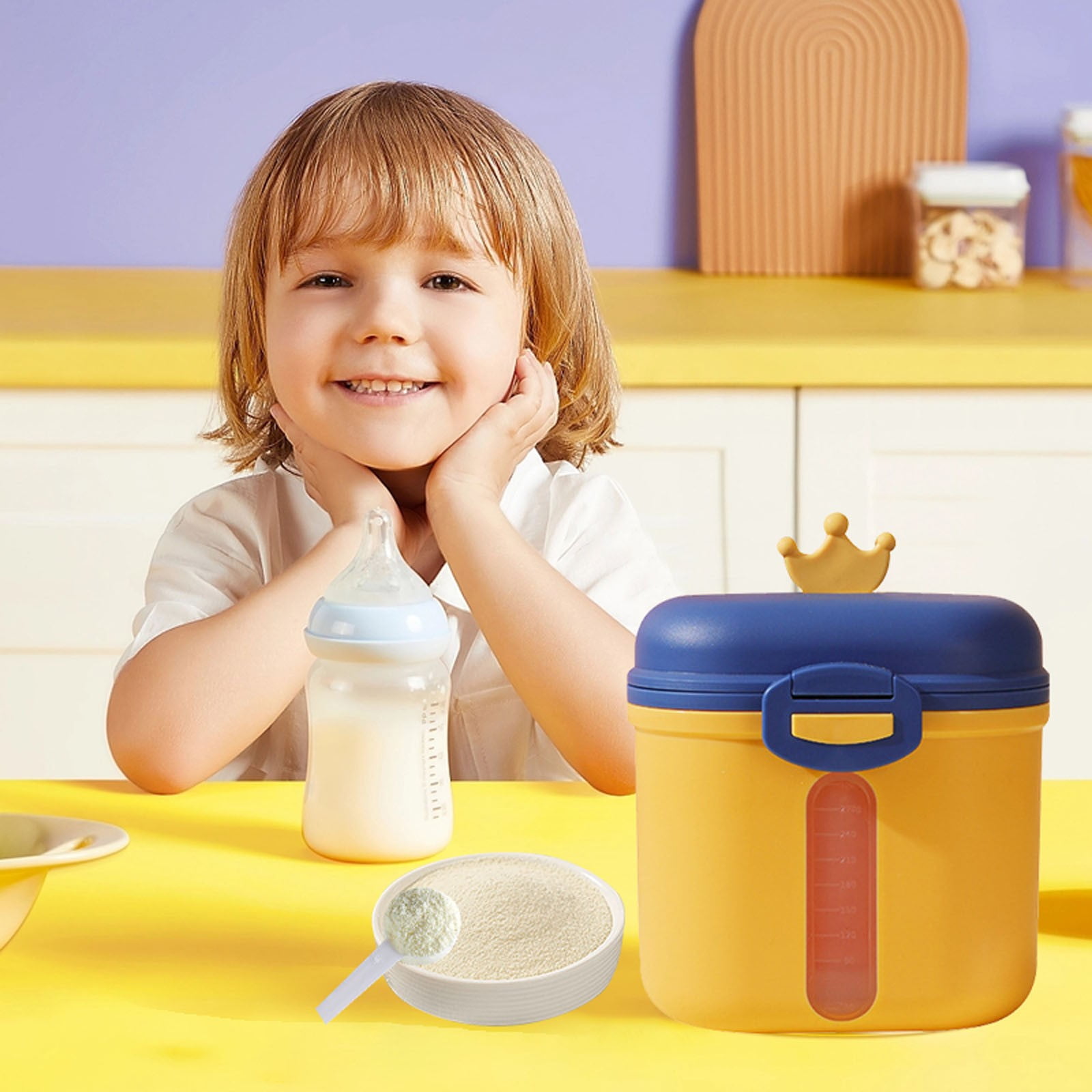 Kitchen Food Storage Containers Baby Formula Dispenser Formula ...