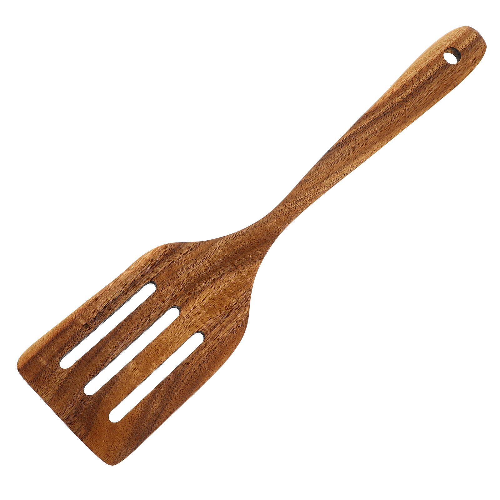 Kitchen Food Turner Small Wood Slotted Turner Multi-purpose Food ...