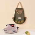 Kitchen Fruit and Vegetable Storage Mesh Bag, Reusable Ginger Garlic ...