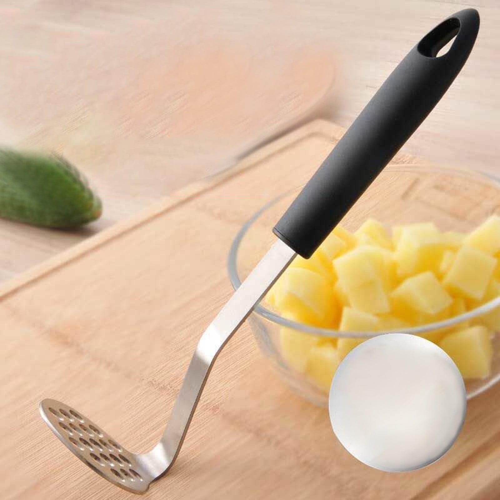 Kitchen Gadget Manual Potato Mud Presser Food Grade Stainless Steel ...