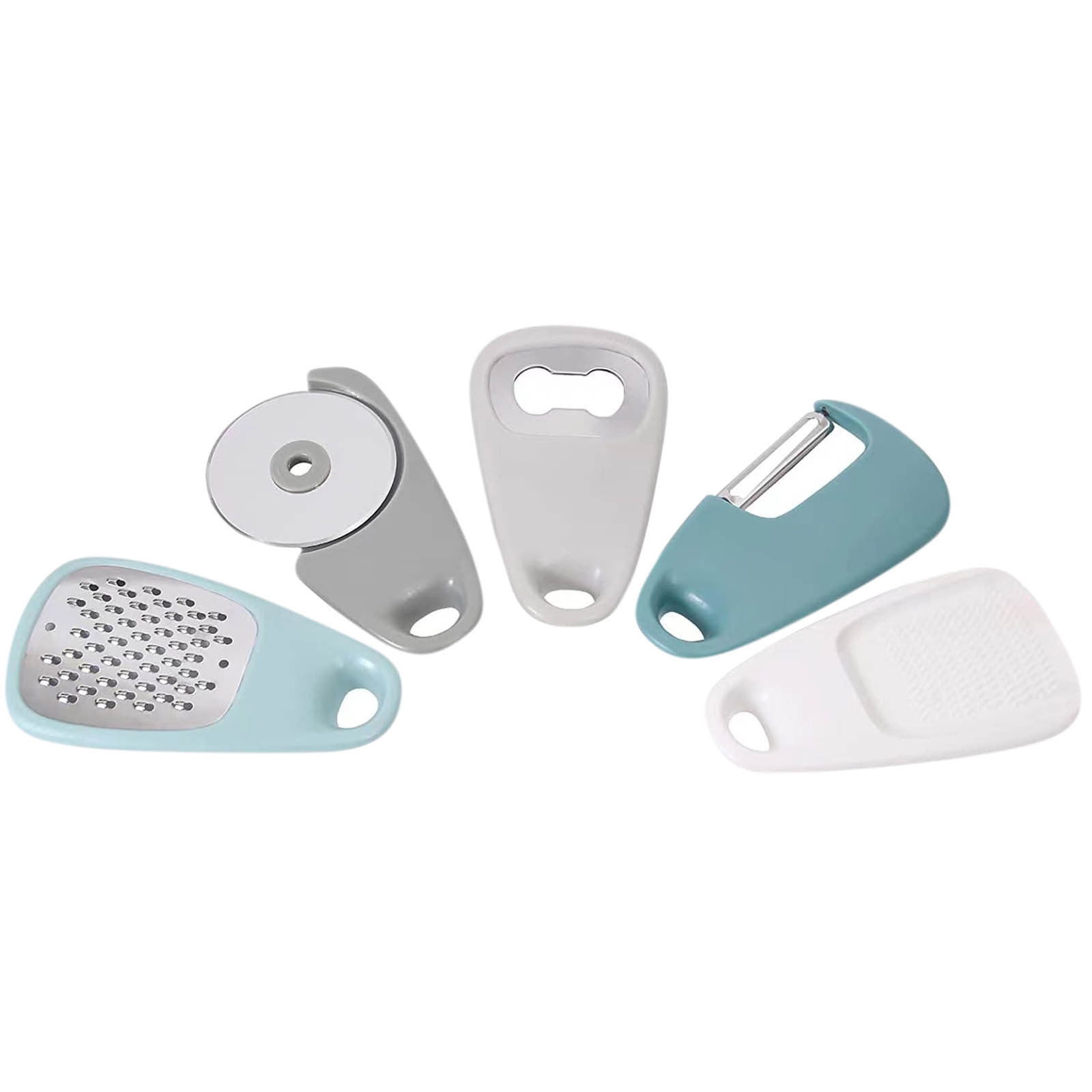 Kitchen Gadgets Set 5 Pieces, Stackable Cooking Tools Space Saving for ...