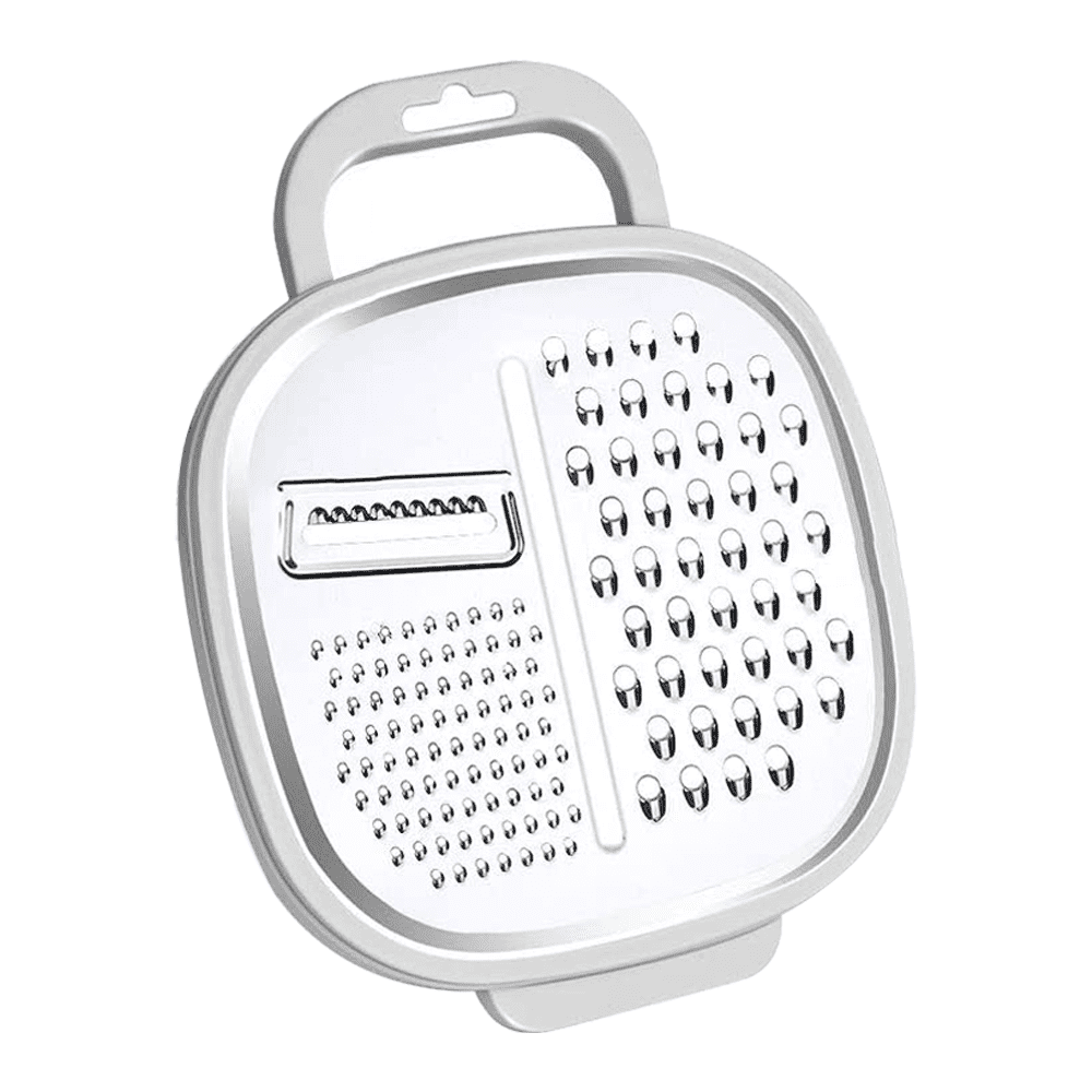 Kitchen Grater With Storage Container, Stainless Steel Rust Resistant ...