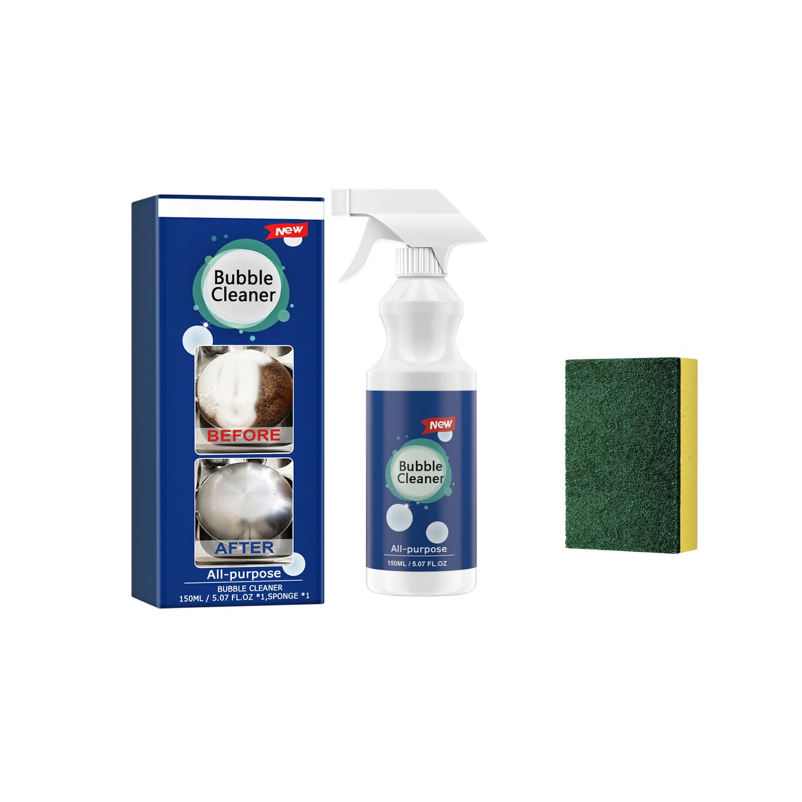 Kitchen Grease Cleaner, Stove Grease Cleaner, Range Hood Cleaning Spray ...