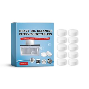 CASAFUN Heavy Duty Kitchen Grease Cleaner Tablets - Effervescent ...