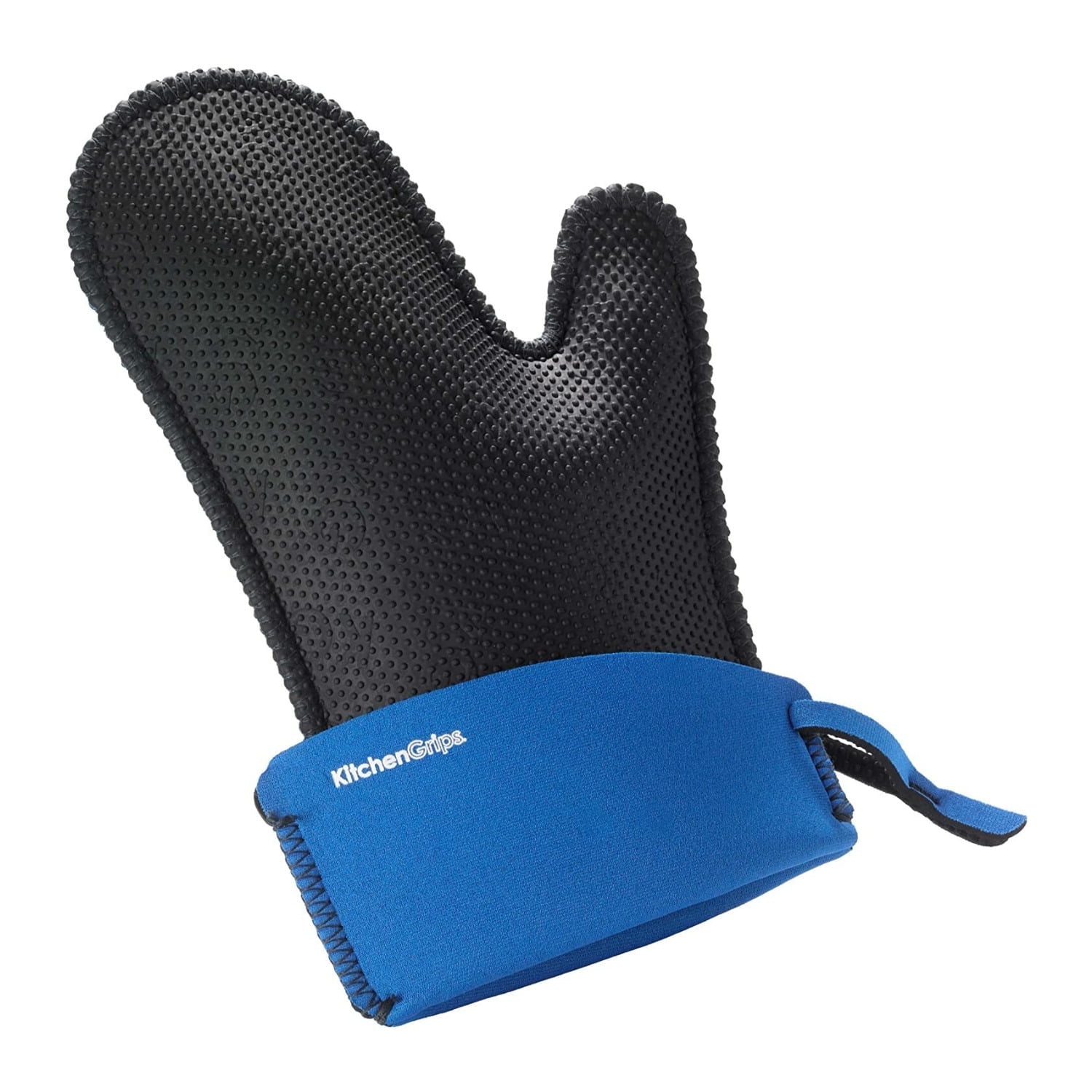 Kitchen Grips Chef's Mitt, Large, Black/Blueberry - Walmart.com