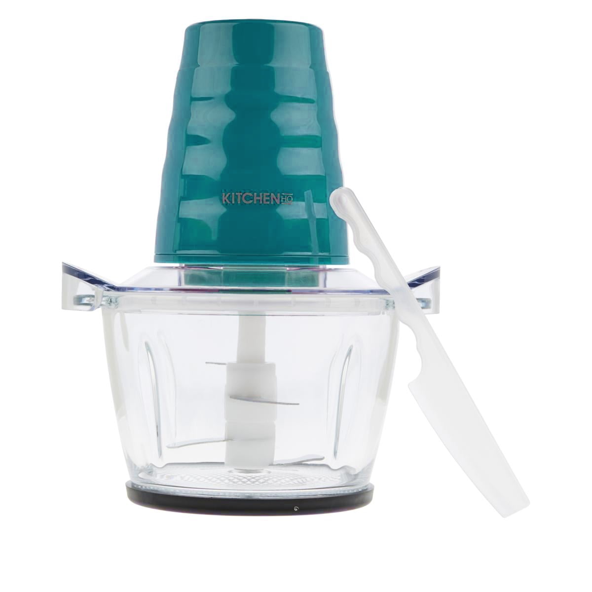 Restored Kitchen HQ Mini Chopper with 34 oz. Glass Bowl Teal ...