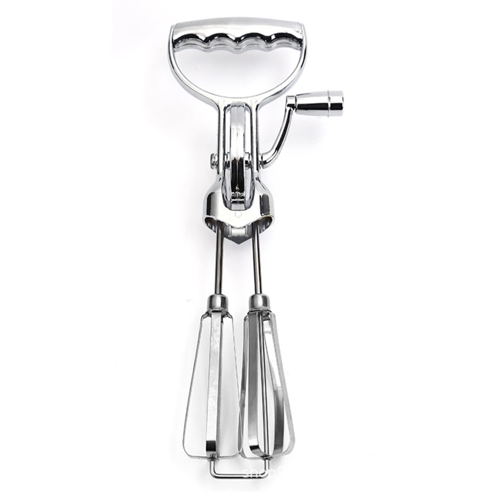 Kitchen Hand Held Manual Rotary Cooking Tool Blender Egg Beater Whisk ...