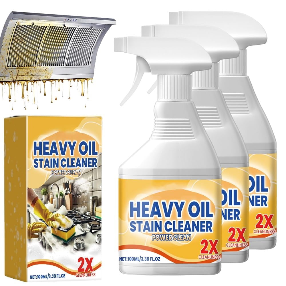 Kitchen Heavy Oil Cleaner Spray,100ML All Purpose Kitchens Heavy Oil ...