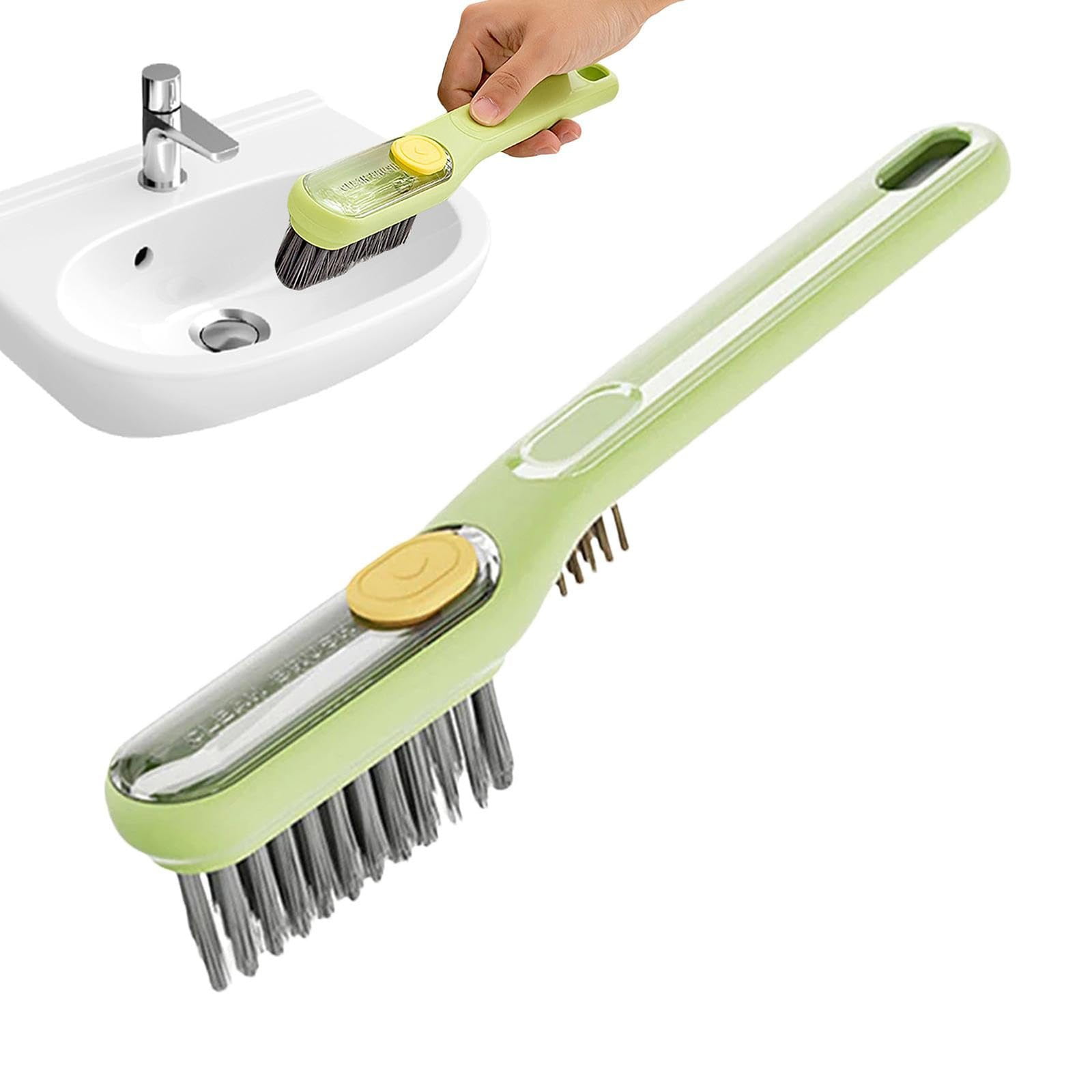 Kitchen Home and Kitchen Dish Soap Dispenser Brush Type Scrub Brush ...
