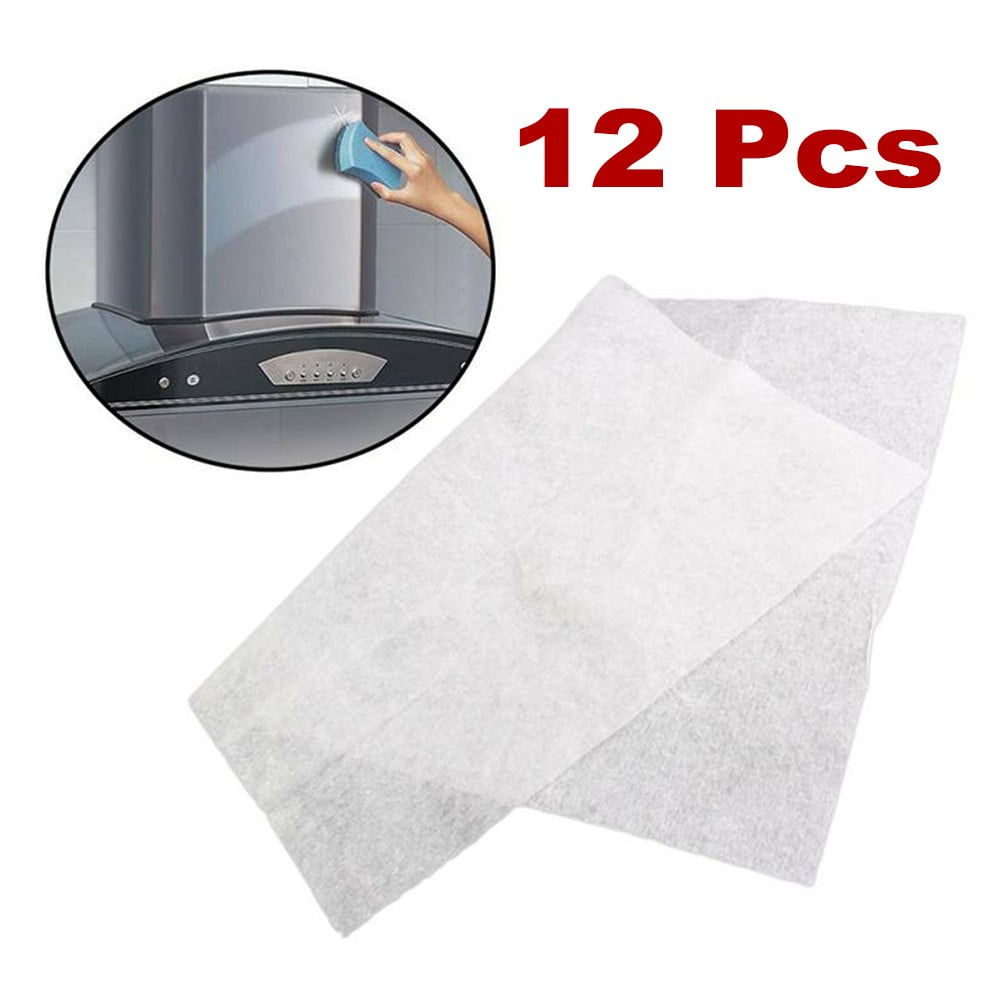 Kitchen Hood Oil Filter Paper Range Hood Grease Anti Oil Cotton Filter ...