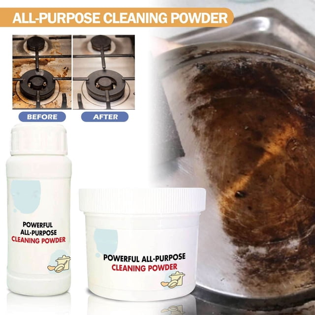 Kitchen Instant Cleaning Powder, Multi-Purpose Foam Cleaner, Rust ...