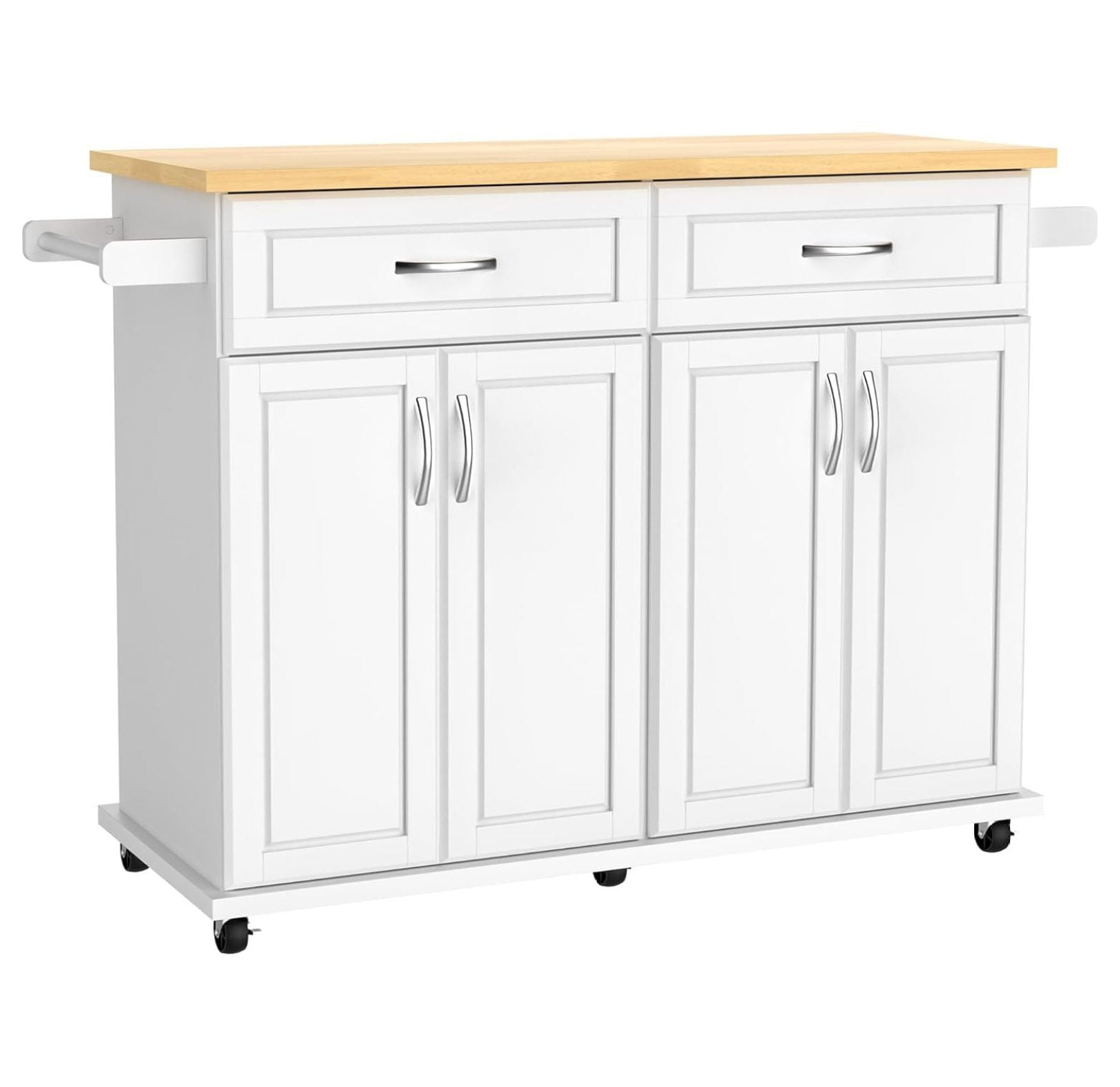 Kitchen Island Cart with Storage Kitchen Carts on Wheels with Drawer ...