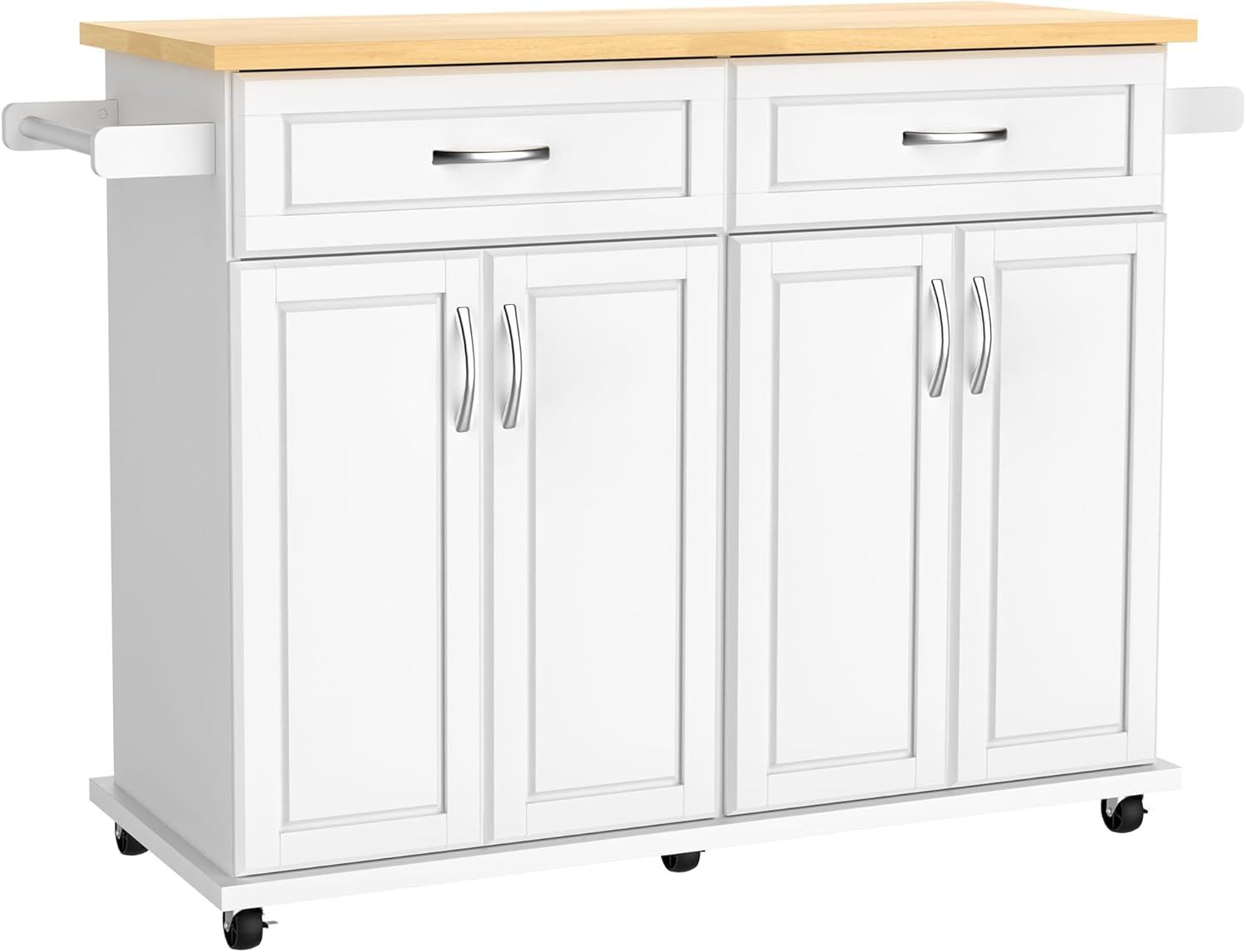 Kitchen Island Cart with Storage Kitchen Carts on Wheels with Drawer ...