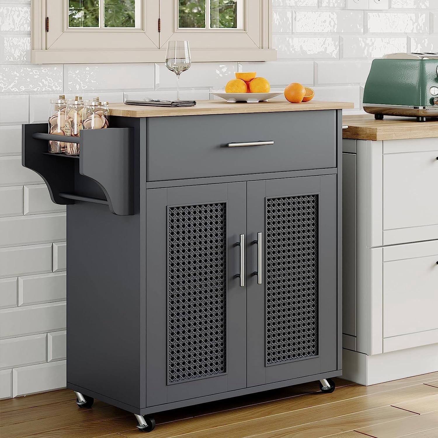 Kitchen Island with Storage, 31