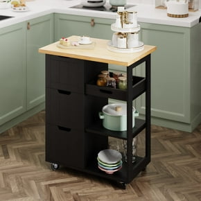 Butcher Block Carts