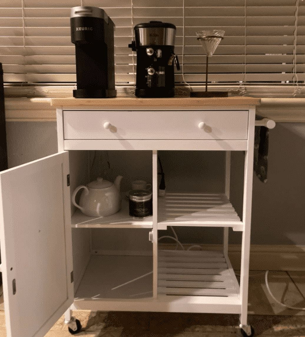Kitchen Island on Wheels, Large Kitchen Island with Storage Drawers ...