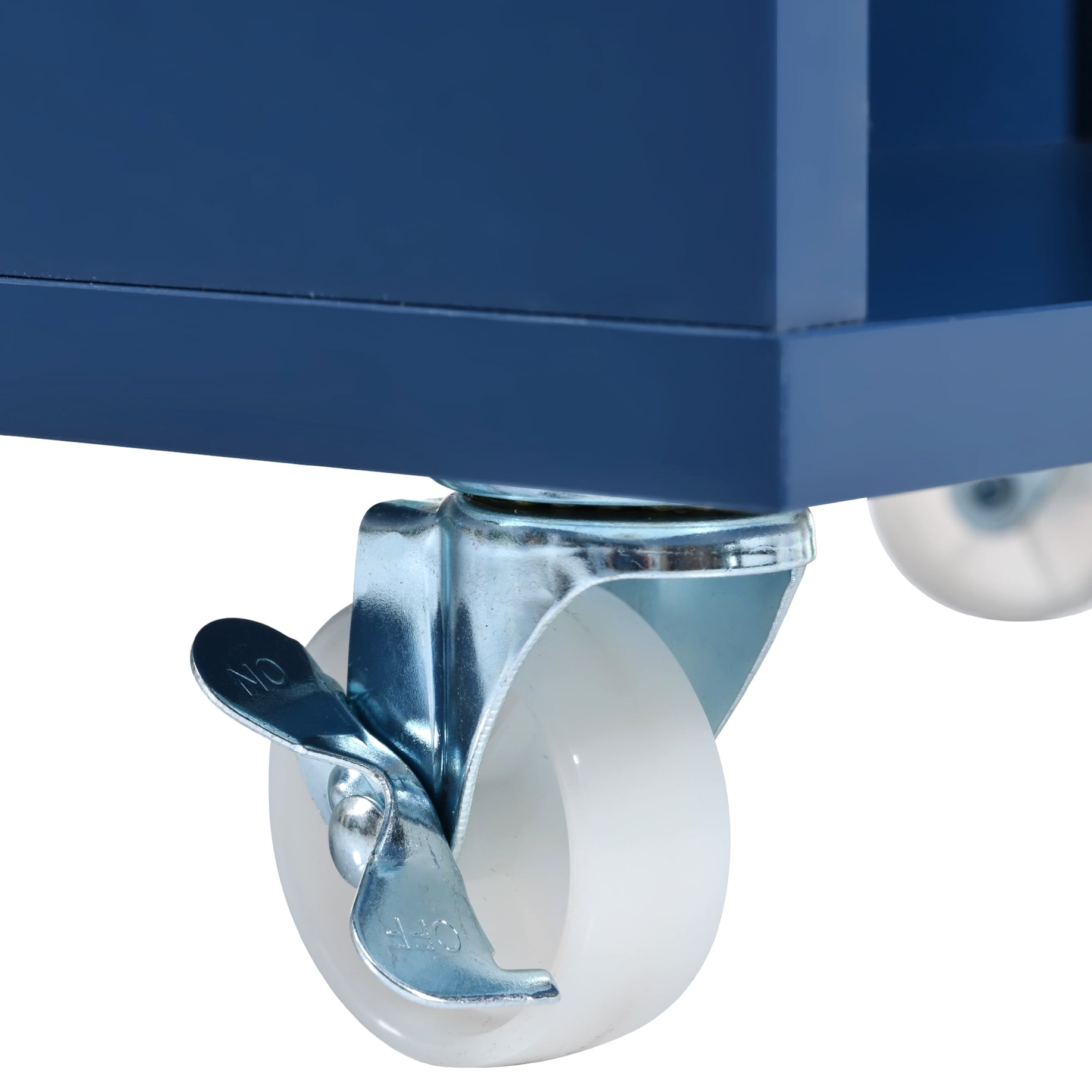 Kitchen Island With Rolling Wheels, Led , Power Socket, Fluted Glass ...