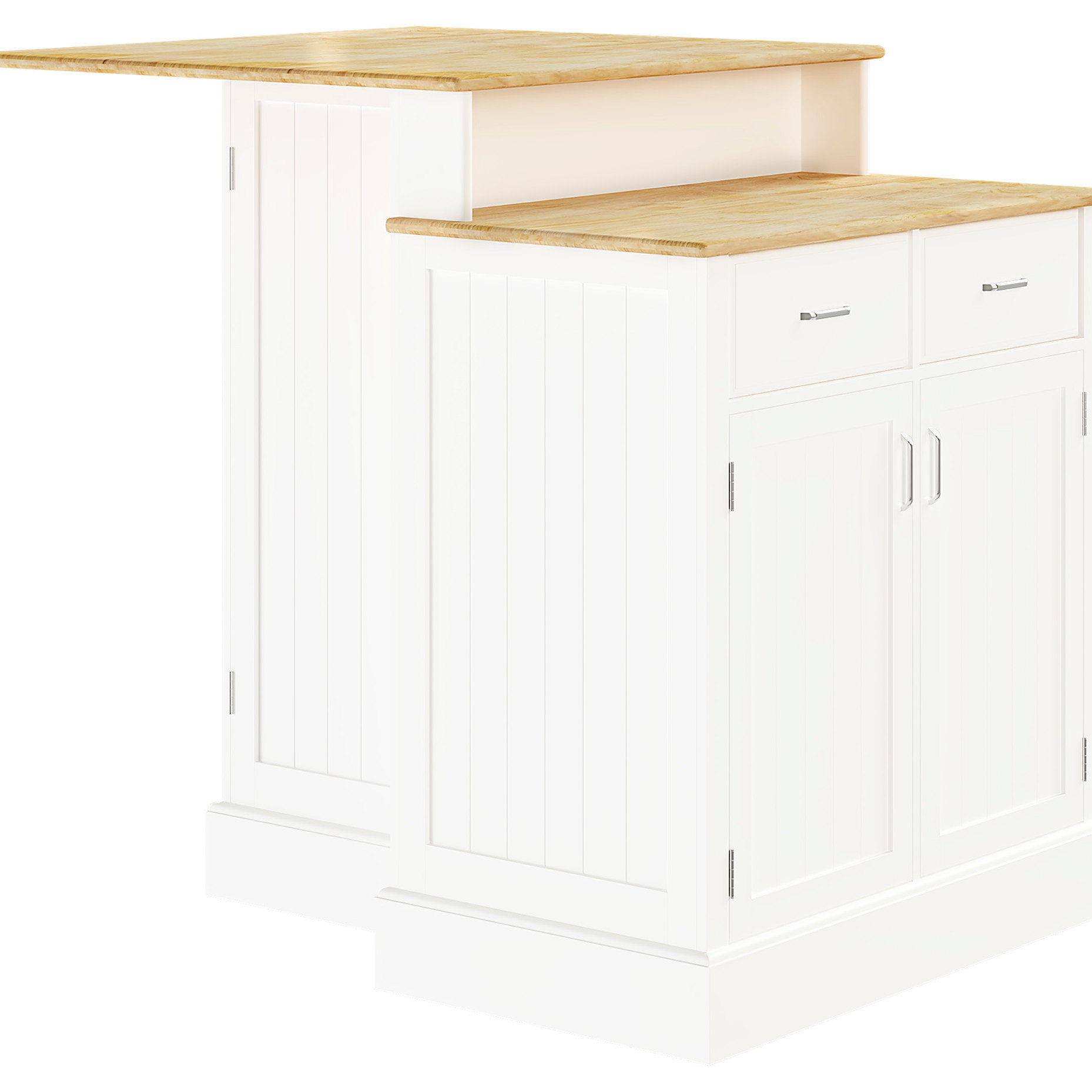 Kitchen Island with Storage | Two - Level Design for Different Tasks ...