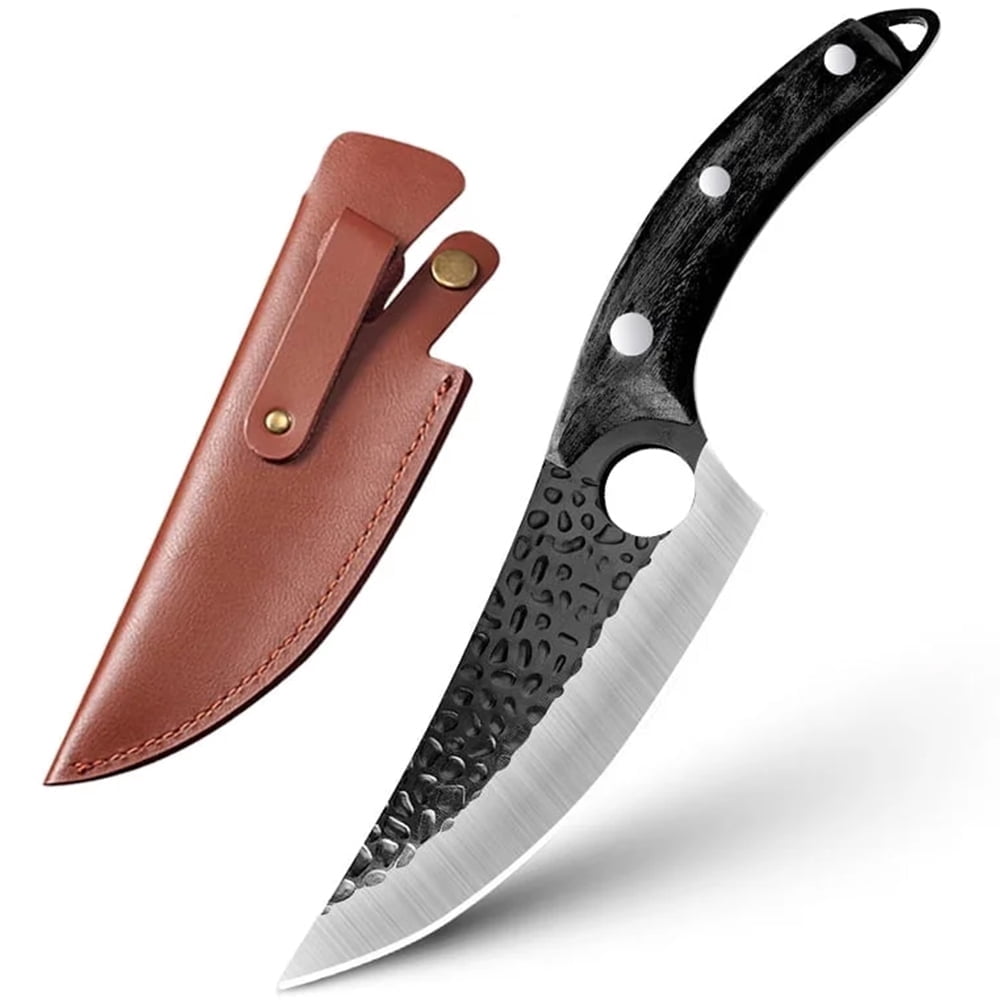 Butcher Knife 6-inch Cleaver Knife Boning Knife for Meat Cutting ...