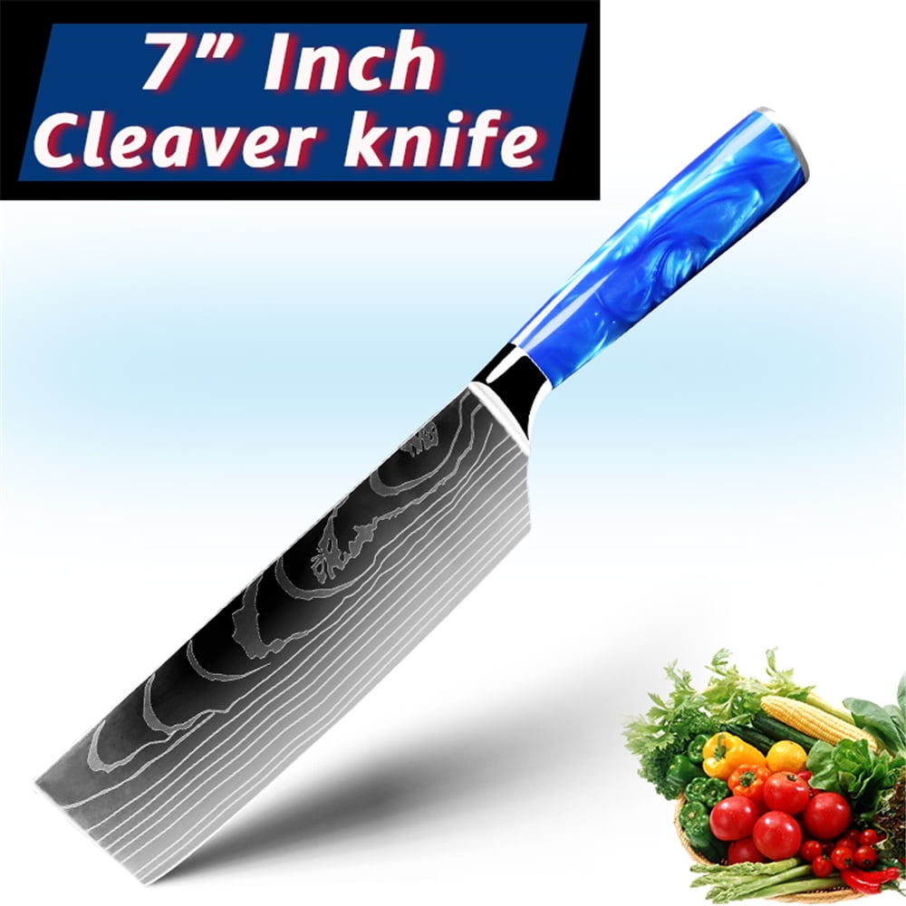 Kitchen Knife Damascus Laser Steel Professional Chef Knives 7CR17 440C ...