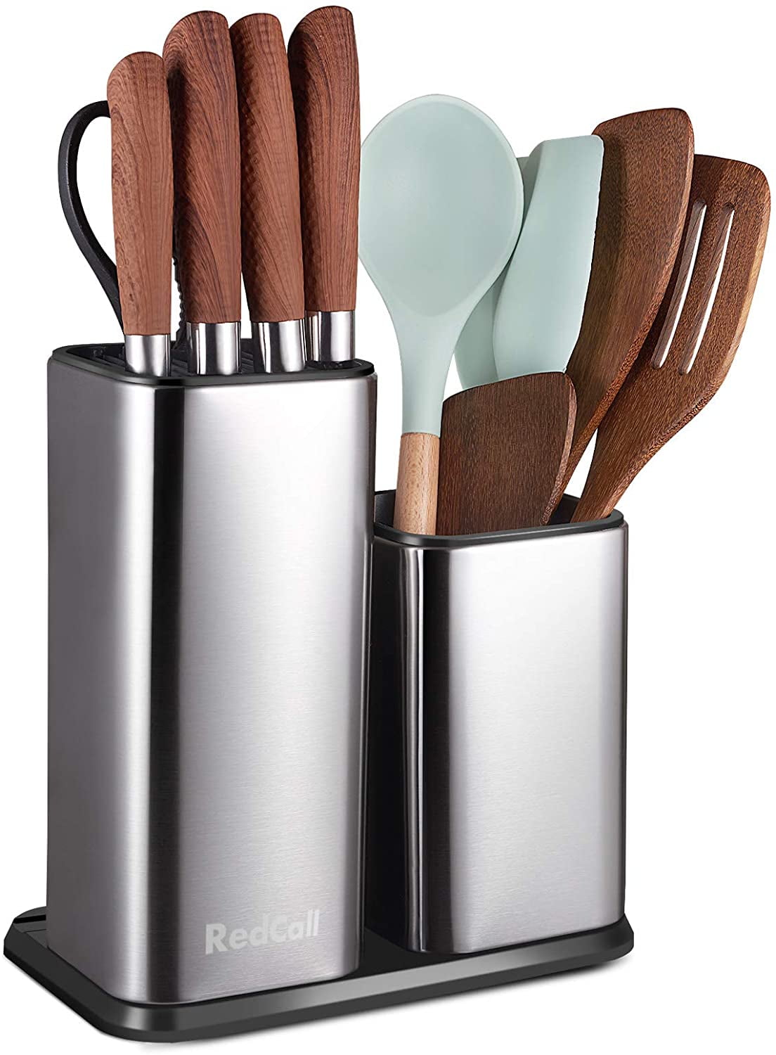 Kitchen Knife Holder Stainless Steel Universal Knife Block Without ...