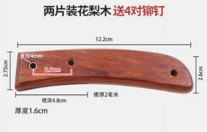 Kitchen Knife Replacement Handle Wooden Knife Handle Wood Knife Repair ...