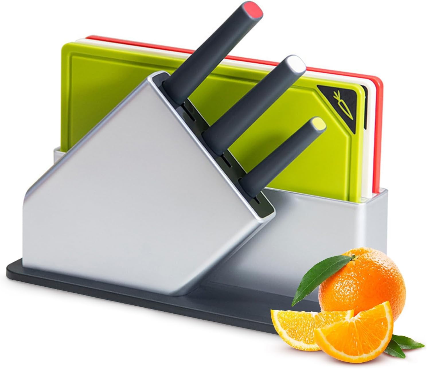 Kitchen Knife Set,7 Piece Knife Set and Cutting Board Set with Stand ...