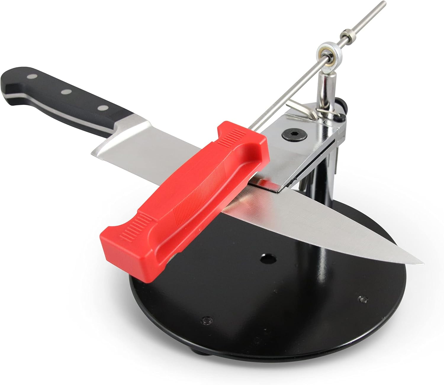 Kitchen Knife Sharpeners with Diamond Design - Features Tight Clamp ...