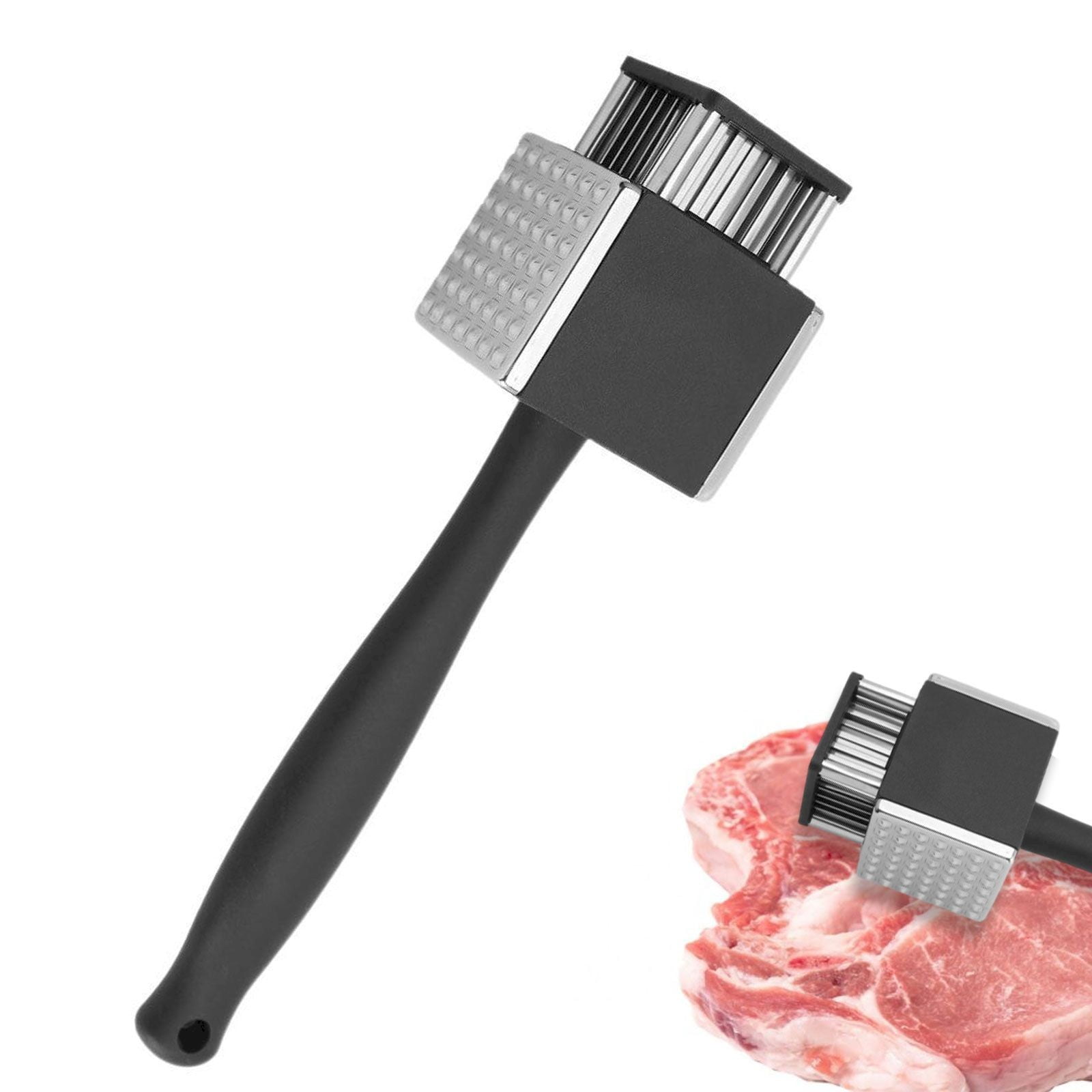 Kitchen Knives Meat Hammer Meat Pounding Tool Stainless Tenderizing ...