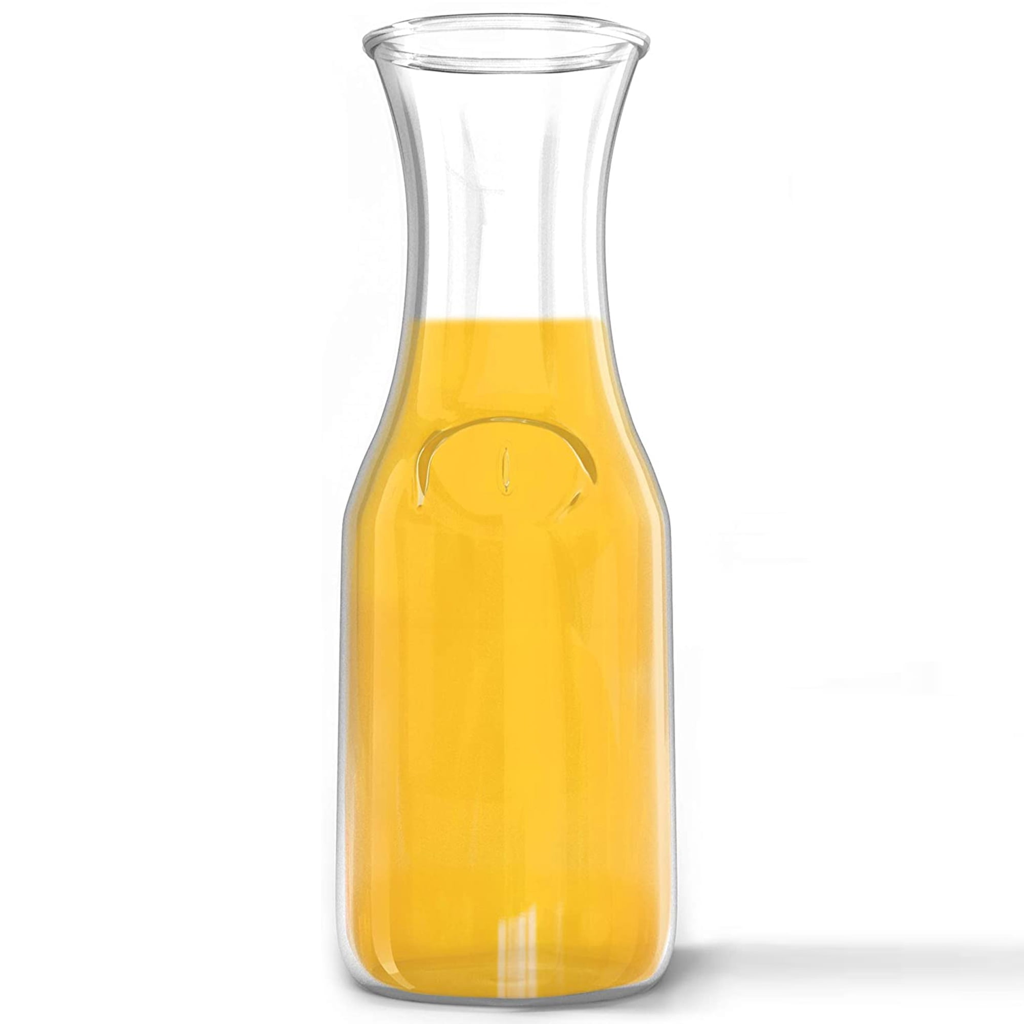 Kitchen Lux Carafe Glass Pitchers for Drinks Wine Decanter 1 Liter 1 Pc ...