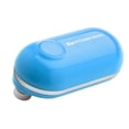 Kitchen Mama, Mini Electric Can Opener, Blue, Compact Portable ...