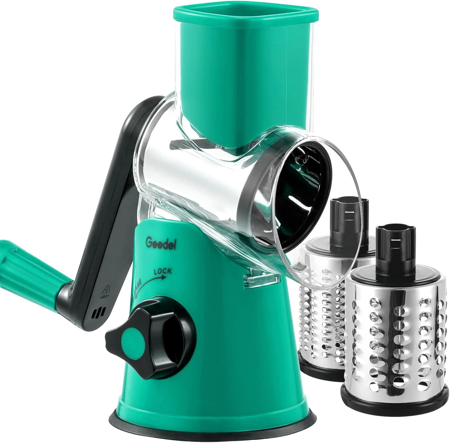 Kitchen Mandoline Vegetable Slicer with 3 Interchangeable Blades ...