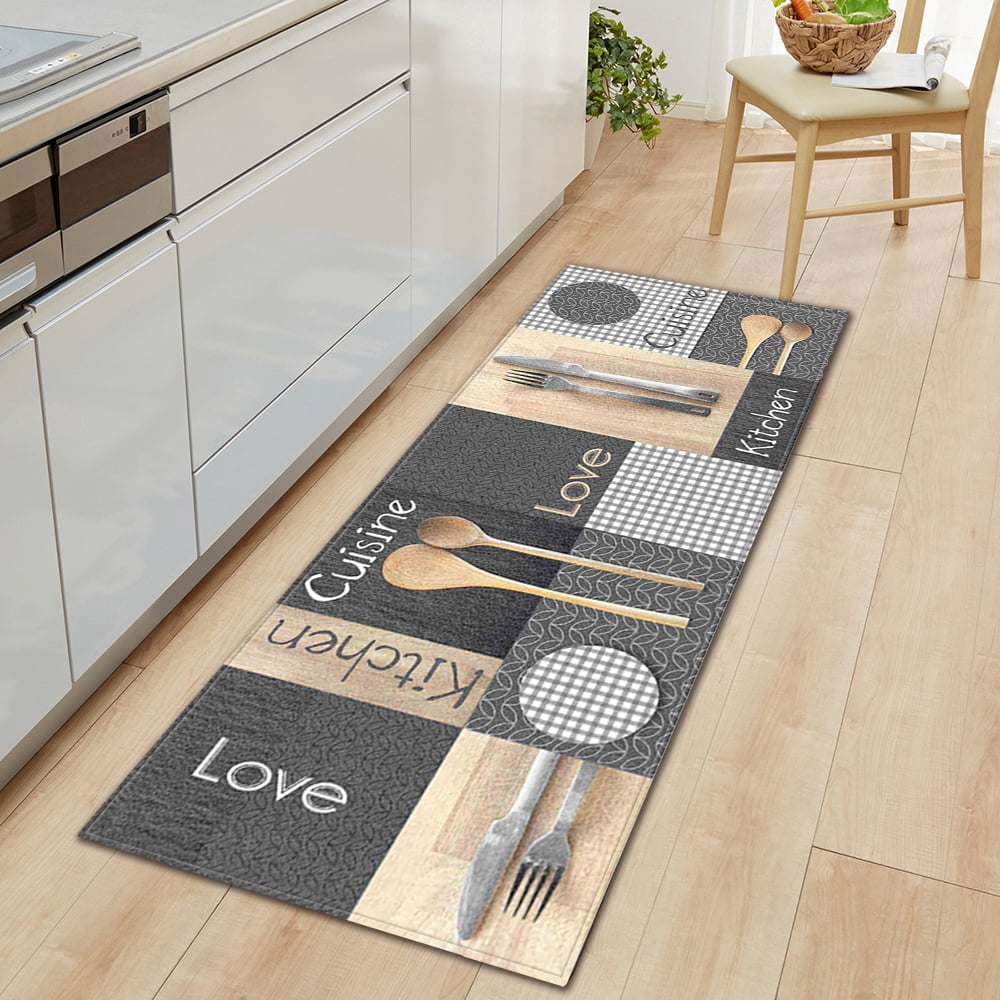 Kitchen Mat Home Entrance Doormat Living Room Bedroom Balcony Floor ...