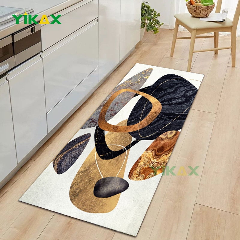 Kitchen Mat Pebble Stone Pattern Doormat Home Bedroom Floor Rug ...