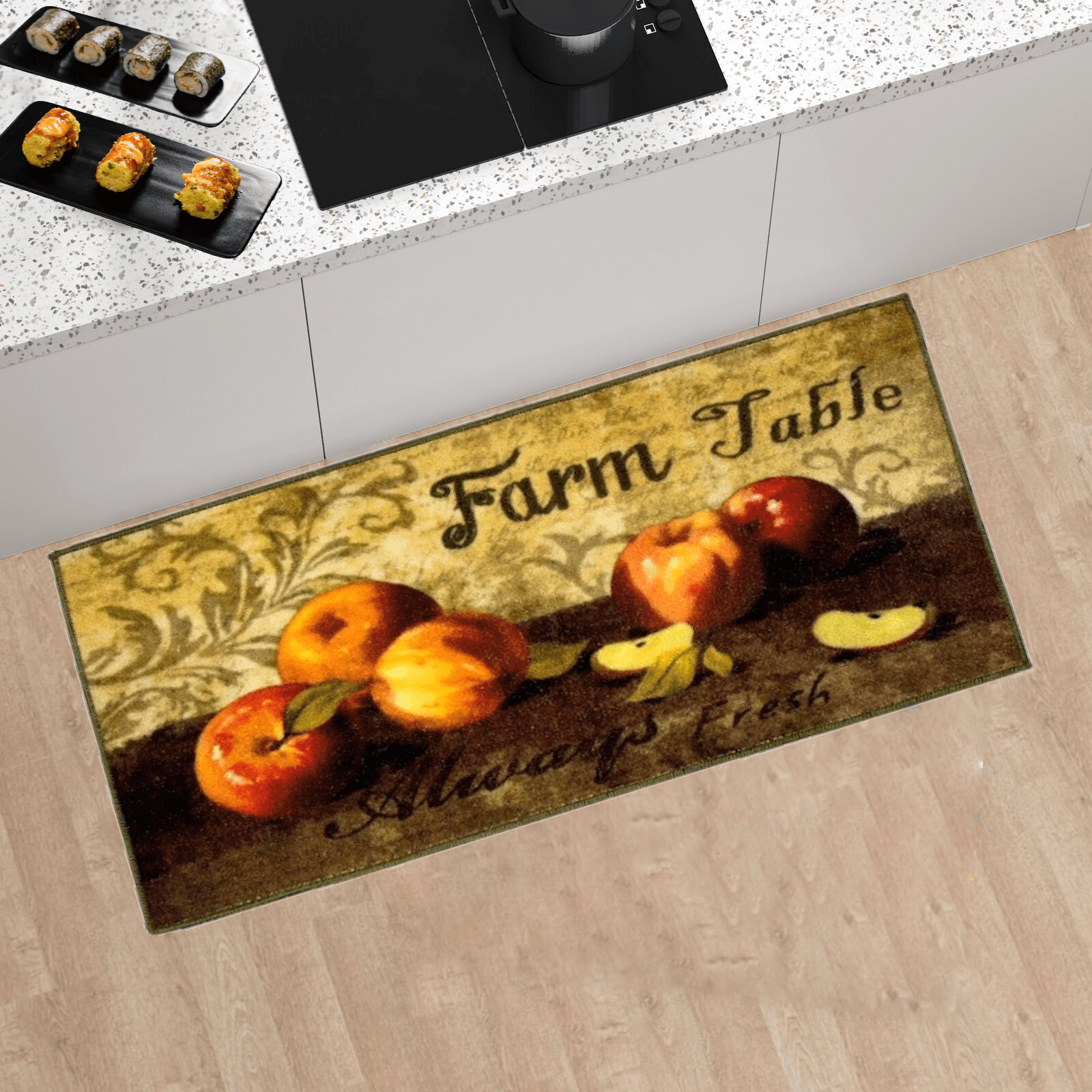 Kitchen Mat Runner Style Fruits # RU33 20 x 40 in by Catalina Home ...