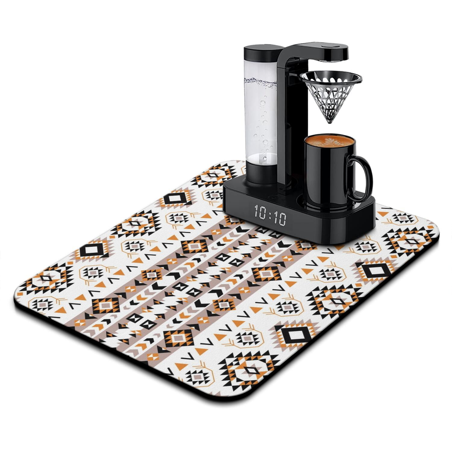 Kitchen Mat with mystical starfish with moon and stars Design - Starry ...