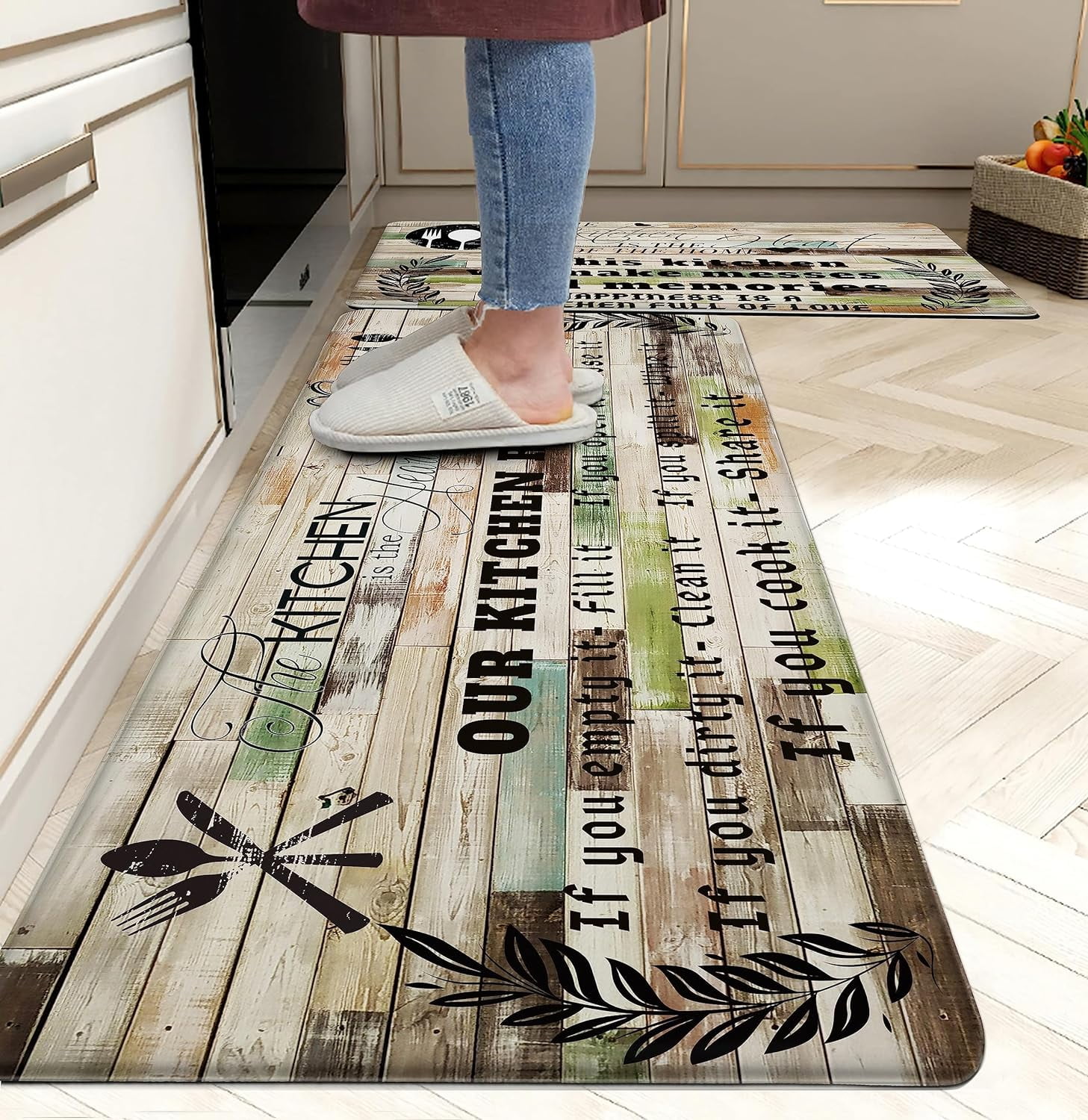 Kitchen Mats for Floor Anti Fatigue Mats for Kitchen Floor Kitchen Rugs ...