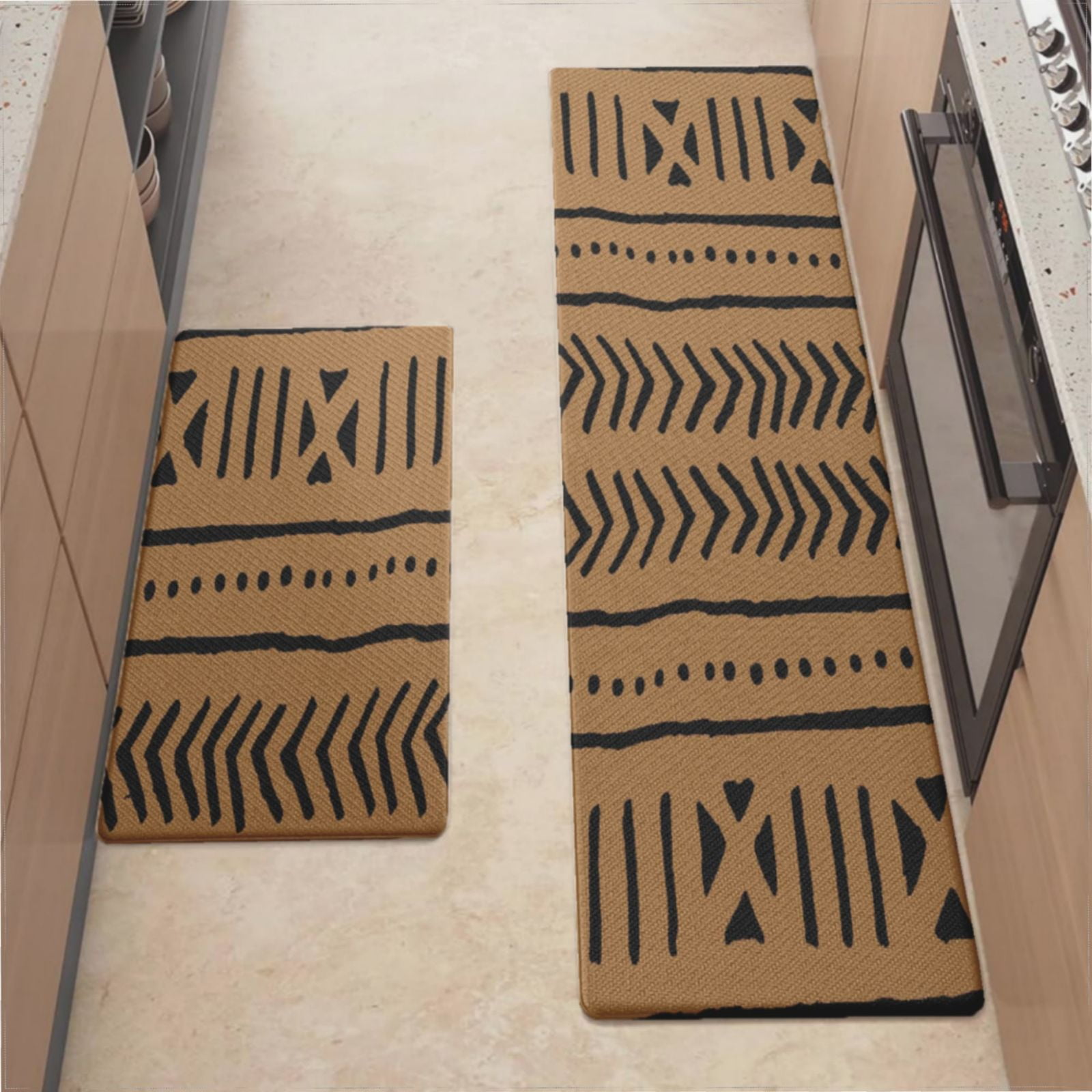 Kitchen Mats For Floor,African Mud Tribal Cloth Kitchen Rug For Kitchen ...