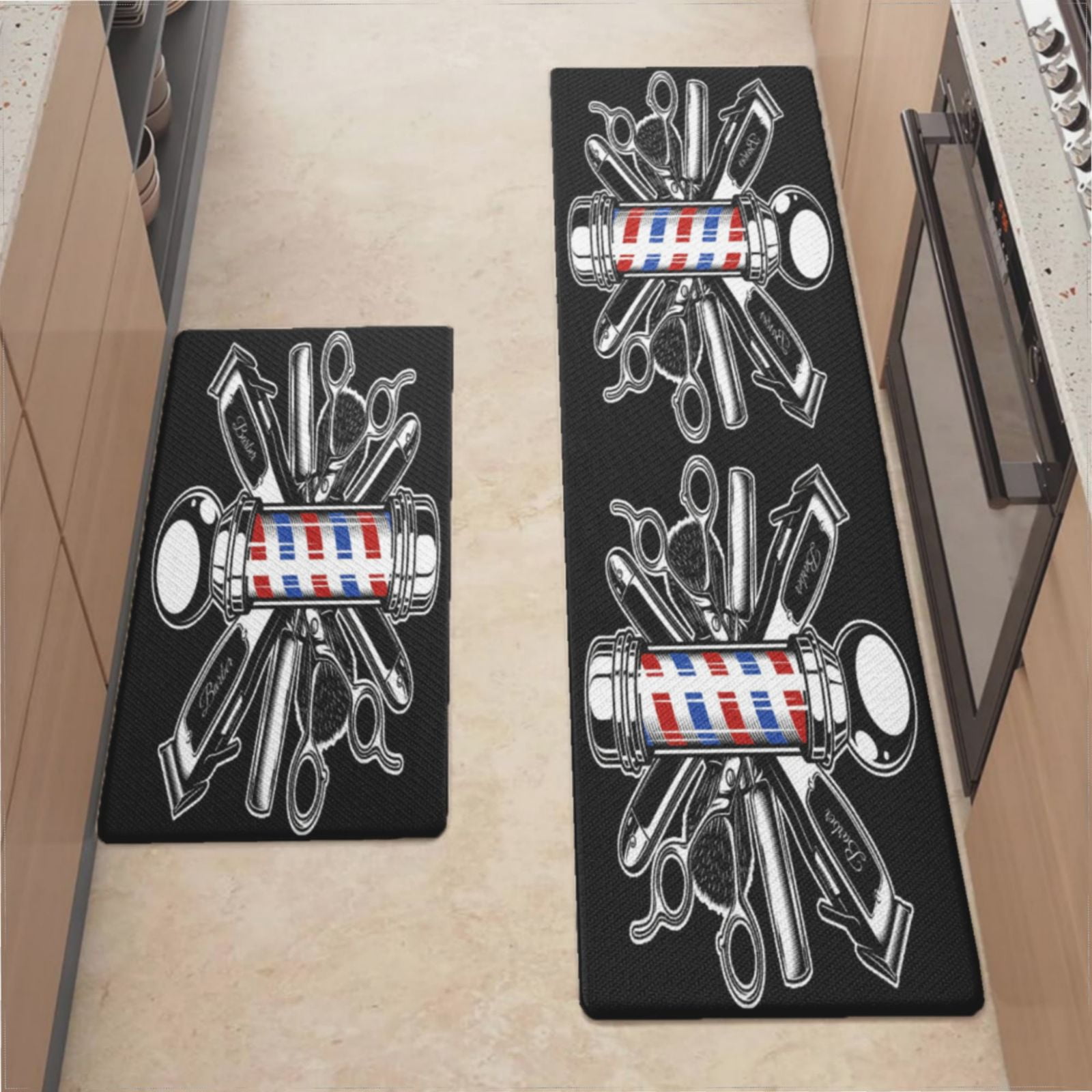 Kitchen Mats For Floor,Barber Shop Kitchen Rug For Kitchen ,Laundry ...