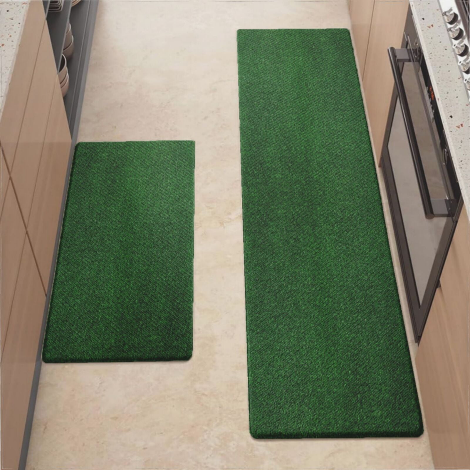 Kitchen Mats For Floor,Grass Turf Fake Grass Green Grass Kitchen Rug ...
