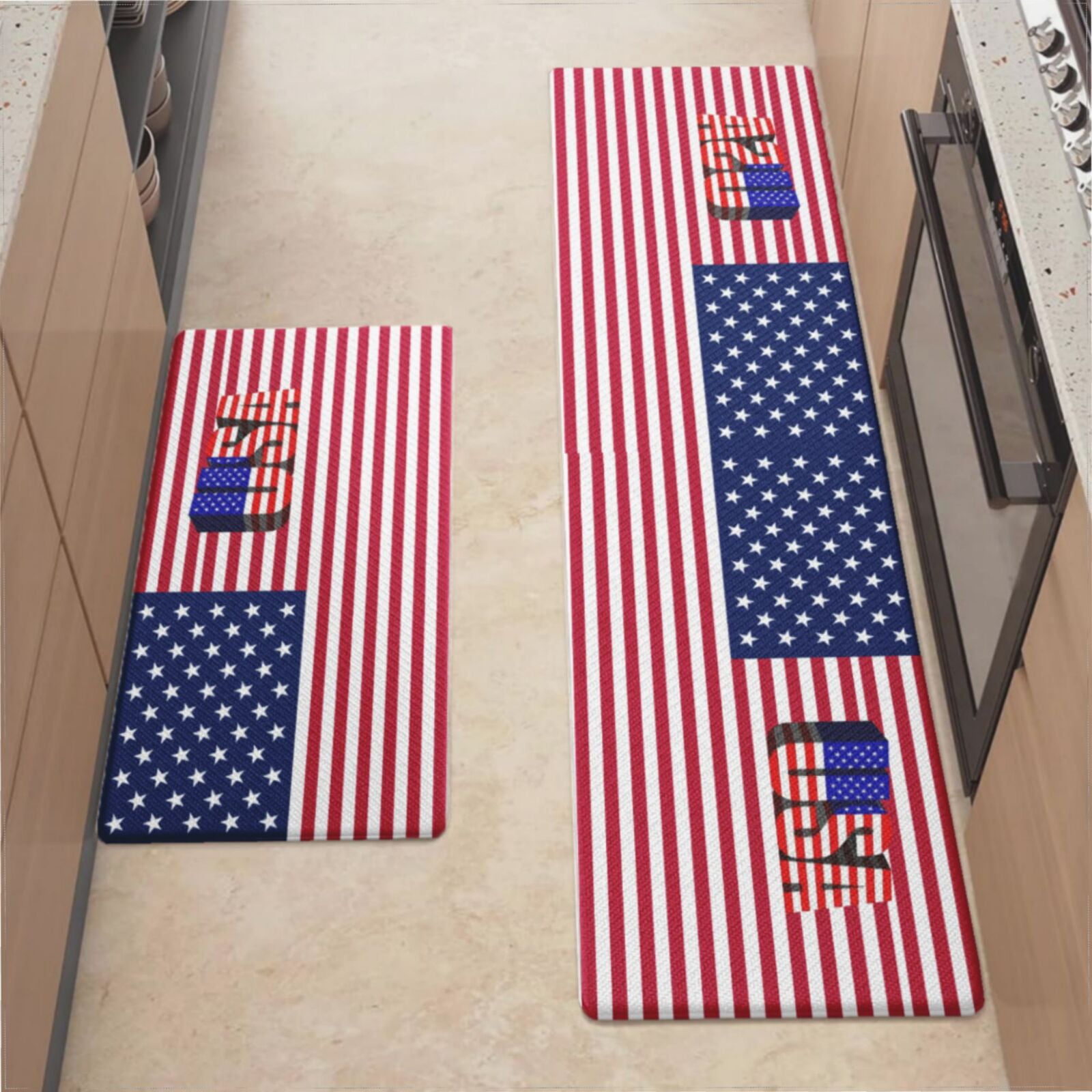 Kitchen Mats For Floor,National Flag United States America Usa Kitchen ...