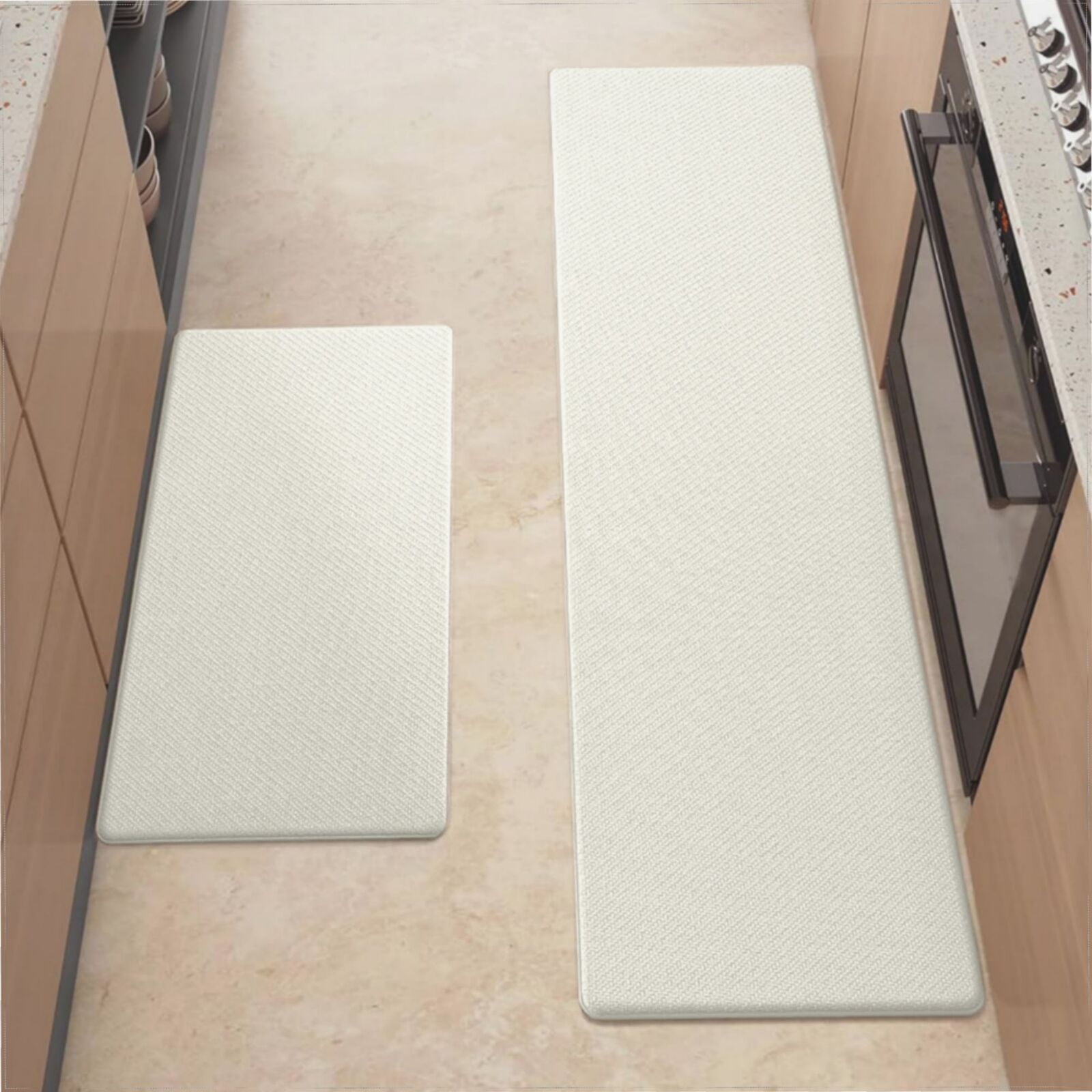 Kitchen Mats For Floor,Off White Kitchen Rug For Kitchen ,Laundry ...