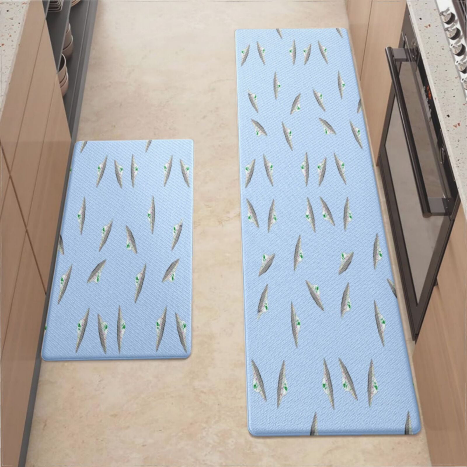 Kitchen Mats For Floor,Ufo Alien Kitchen Rug For Kitchen ,Laundry ...
