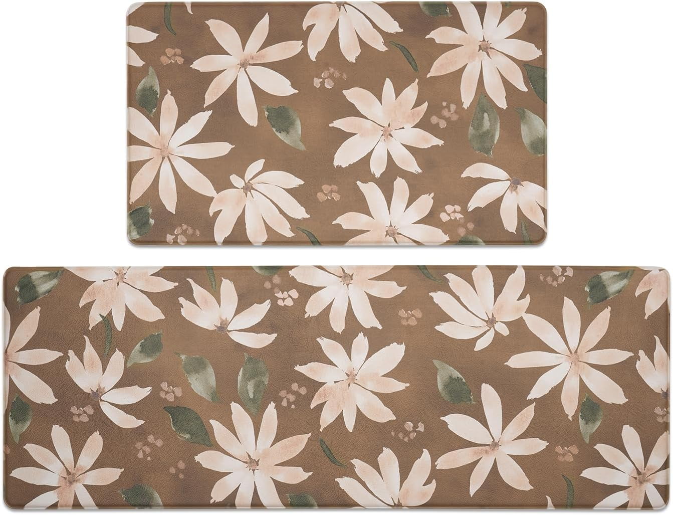 Kitchen Mats Sets 2 Piece Cushioned Anti-Fatigue Comfort Mat for Home ...