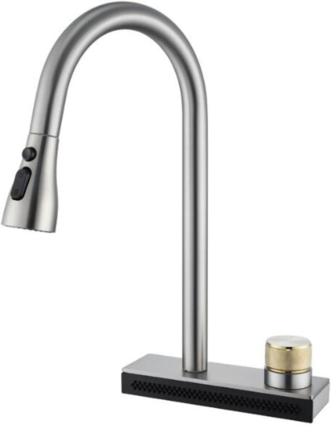 Kitchen Mixer Faucet with Pull Out Spray, Kitchen Faucets Stainless ...
