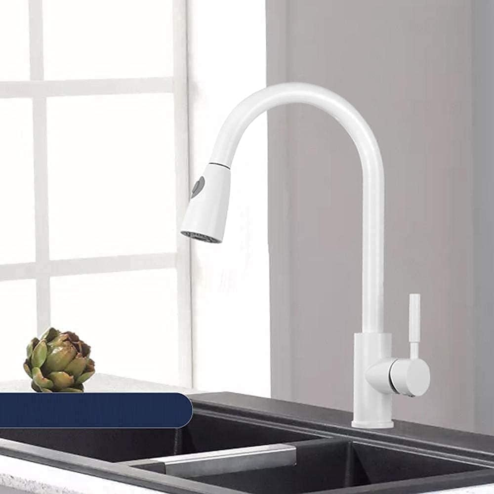 Kitchen Mixer tap Pull Out Spray,for Kitchen Sink,All Copper,Stretch ...