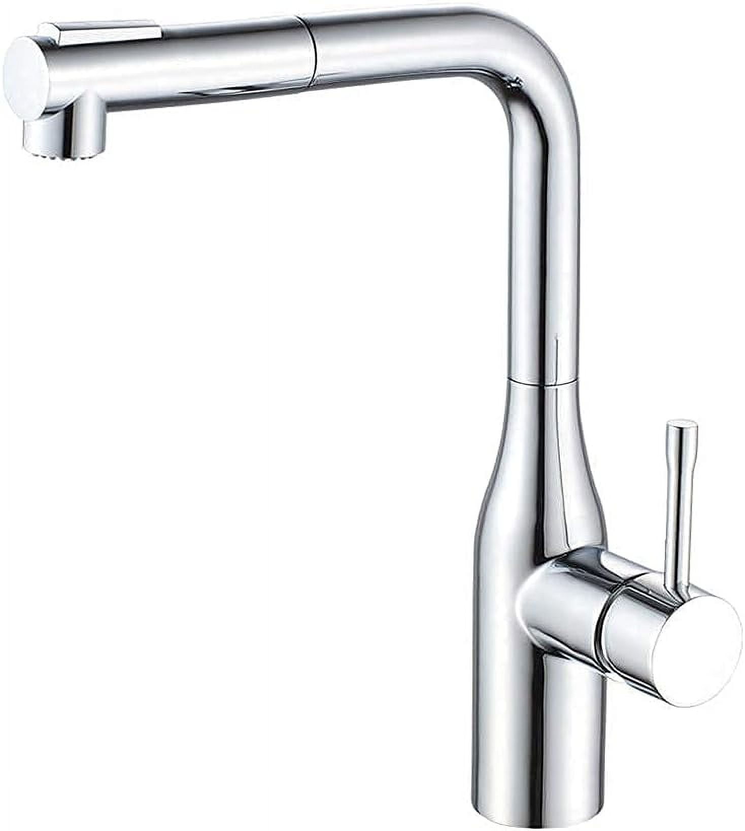 Kitchen Mixer tap Pull Out Spray,hot and Cold Single Lever Copper 2 ...