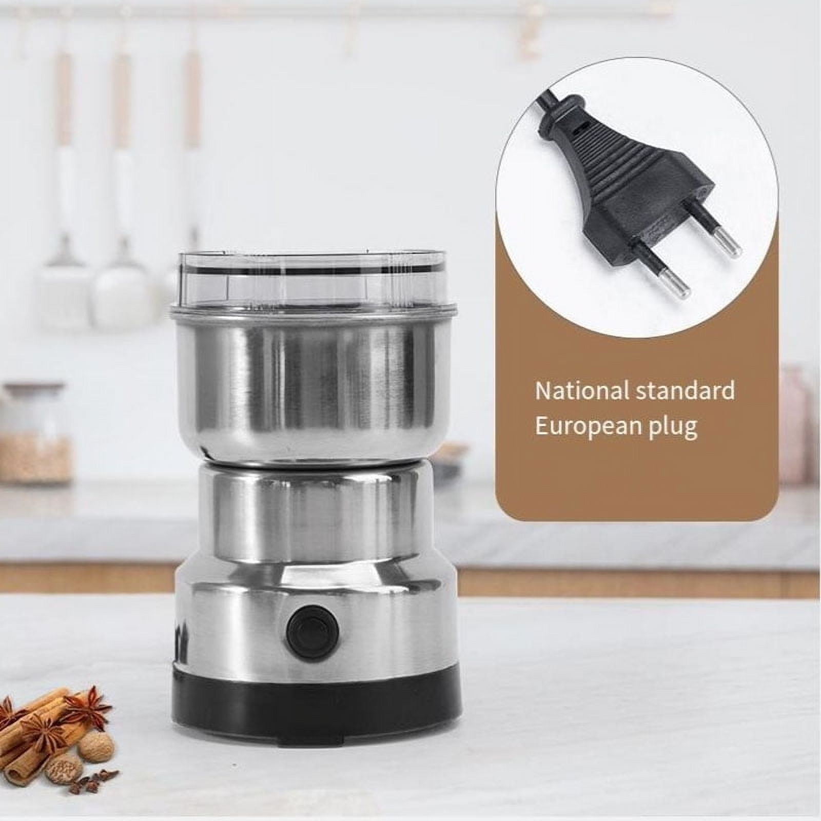 Kitchen Multifunctional 4 Blade Grain Grinder Coffee Chopping Home ...