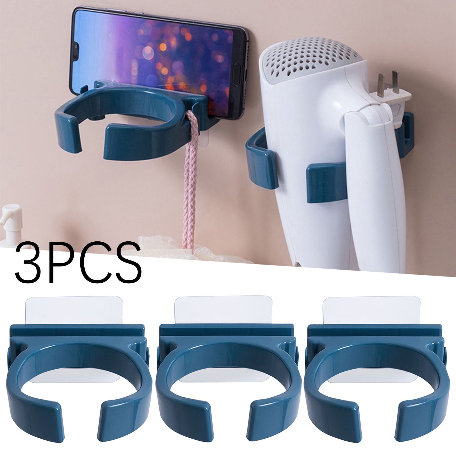 Kitchen Must Haves Bathroom Hair Dryer Bracket Hair Care Tool Bracket ...